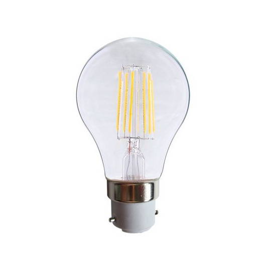Ampoule LED COB Filament B22 bulb G60 - 8W - 2700K - El vision - 7140